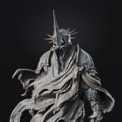 Witch King Of Angmar 3d Print Collectible Miniature Statue Figure T