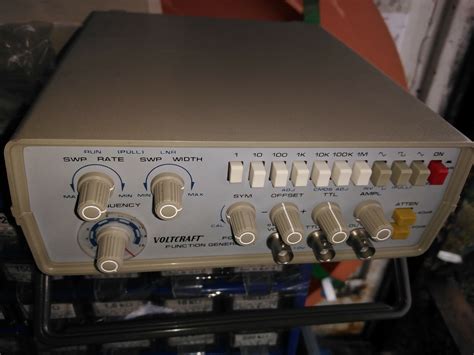 Function Wobbel Generator Voltcraft Fg607 Funktionsgenerator Museum M