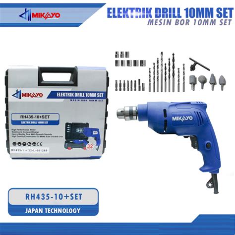Jual Murah Mesin Bor Listrik Ryu Rdr 10 3 Re Ryu Rid 13 1 Re Electric Drill Bor Tangan Bor