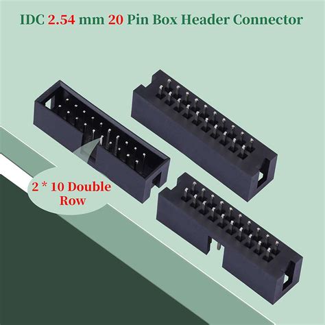 Idc Fc 20 Male Connector For Pcb 20 Pin