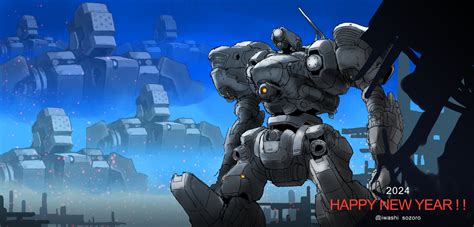 Loader 4 And Milk Tooth Armored Core And 1 More Drawn By Iwashi