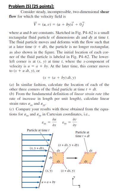 solved problem 5 [25 points] consider steady