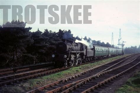 35mm Slide Br British Railways Steam Loco 76008 Class Br4 C1966