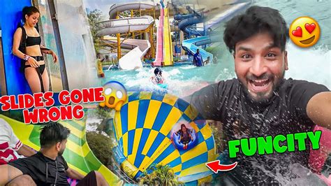 Biggest Water Park Of India 😳 Water Slides Gone Wrong 🫣 Masti Time