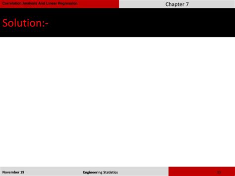 Ppt Correlation And Linear Regression In Engineering Statistics Powerpoint Presentation Id8920086