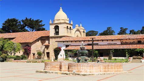 Quadrangle Courtyard Restoration Past Project Carmel Mission Foundation