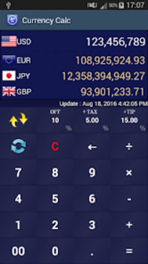 Currency Calc For Android Download