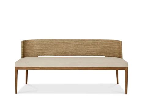 Brownstone Furniture Amalfi Solid Woodgrass Bench Perigold