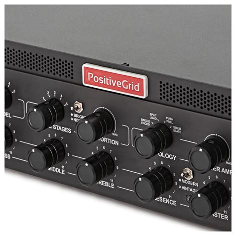 Positive Grid Bias Rack Non Powered Amp Match Rackmount Amplifier