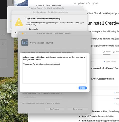 Where Is Support I Cant Do Anything Error Afte Adobe Community 12478001