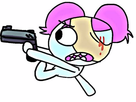 Ending Seasons Fnf Pibby Chasing Gun Idle Sticker Ending Seasons Fnf