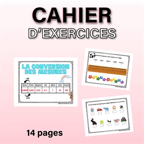 Unités De Mesure 1er Cycle Exercices Avec Tableau De Conversion