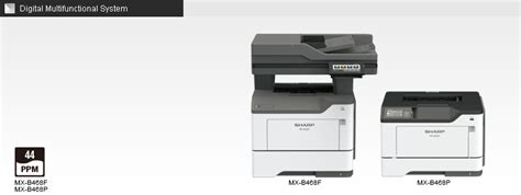 Mx B468fmx B468p Sharp Digital Mfps Printers Sharp Global