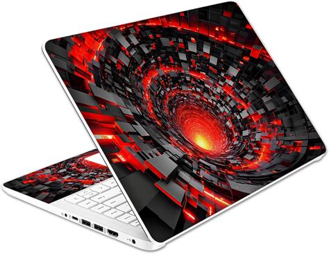 Laptop Skin Decal Hp 14 Cyber Hole Laptop Cover Sticker