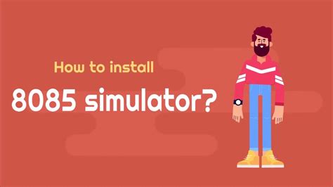 How To Install 8085 Simulator For Microprocessor Youtube