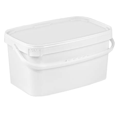 Rectangular 5 Litre Plastic Bucket Crodor