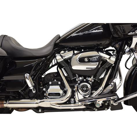 Bassani Xhaust 2 Into 2 Header System 1f24a For Harley Touring 2017