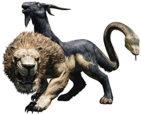 Chimera 공포 염소 사자