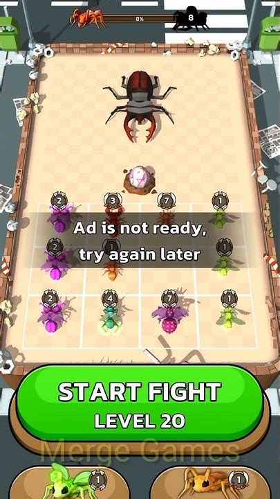 Merge Master Ant Fusion Early Access Merge Battle Gameplay Max