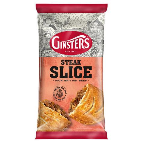 Ginsters Steak Slice 136g Slices And Pasties Iceland Foods