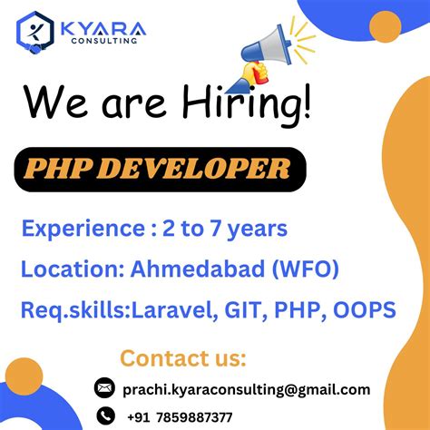 Phpdeveloper Laravel Laraveldeveloper Git Oops Urgentopening Immediatejoiners