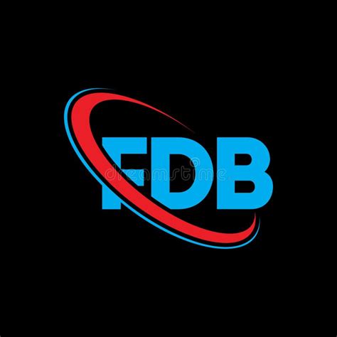 Fdb Logo Fdb Letter Fdb Letter Logo Design Initials Fdb Logo Linked With Circle And Uppercase
