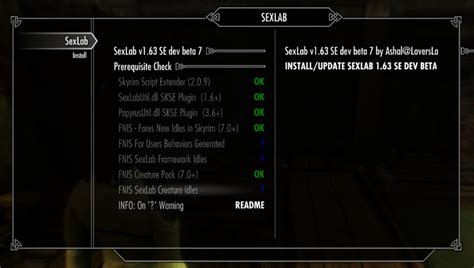 Need Help On Sexlab Framework And Sexlab Defeat Technical Support Sexlab Framework Loverslab