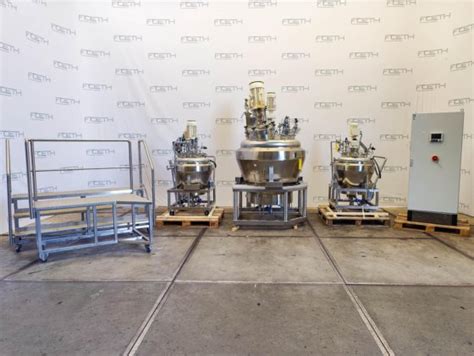 2010 Jentec 720 Ltr And 100 Ltr Processing Vessel In Barneveld Netherlands