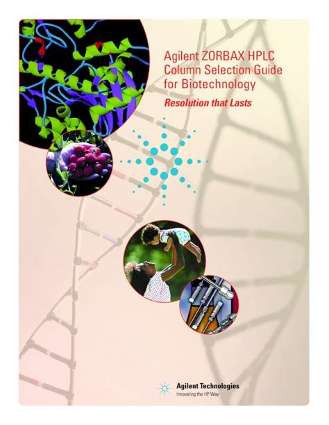 Pdf Zorbax Hplc Column Selection Guide For Biotechnology 5988 … Es Productos