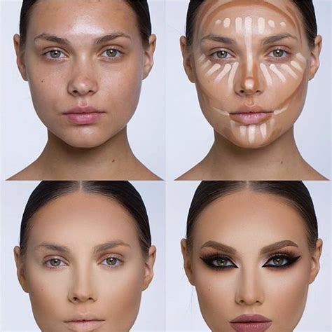 Pin On Beauty Makeup Routine Face Contouring Makeup How To Make Hair