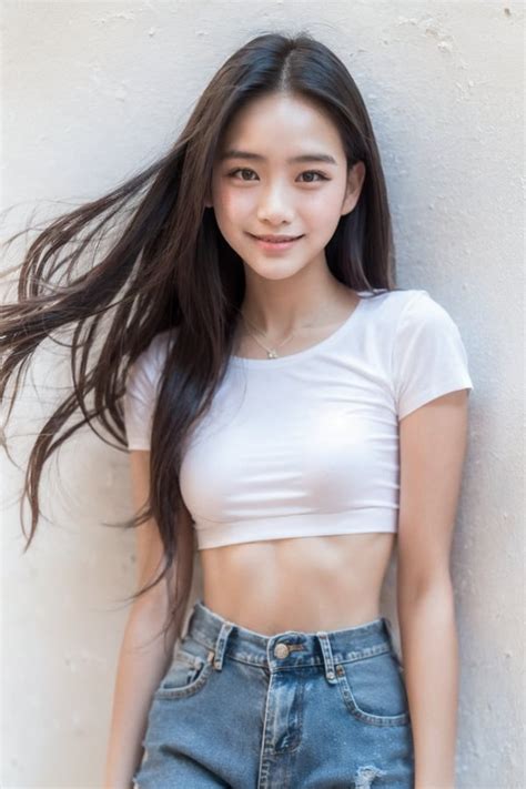 Thai Girl Teenage Girl Look Image Created By Tensorart