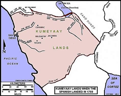 Habitat And Location Kumeyaay Indians Science Sans History Native