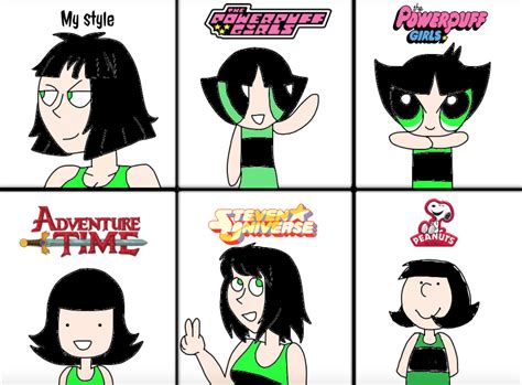 Buttercup Drawing Meme By Me Drawing Meme Powerpuff Girls Magical Girl