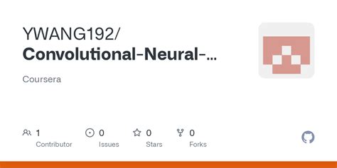 GitHub YWANG Convolutional Neural Networks In TensorFlow Coursera