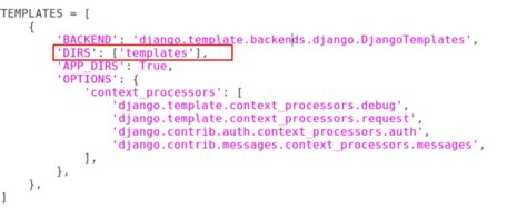 How To Add Html Template In Django