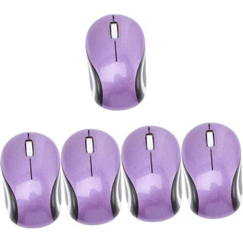 Pi Ces Mini Souris Sans Fil Petit Clavier D Ordinateur Portable Souris Mini Souris D