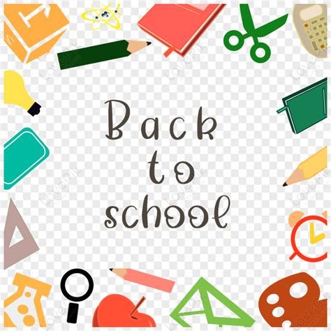 Education Stationery Border Scissors Student Sale Study Frame