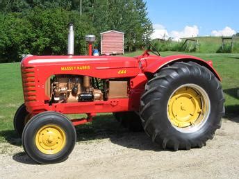 1957 Massey Harris 444 After Restoration Yesterdays Tractors