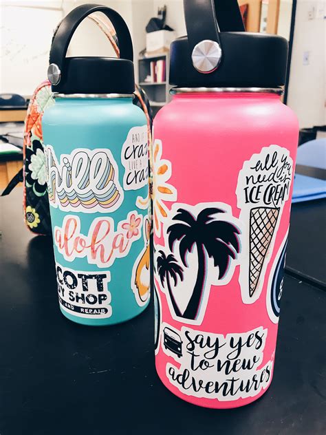 Printable Hydro Flask Stickers