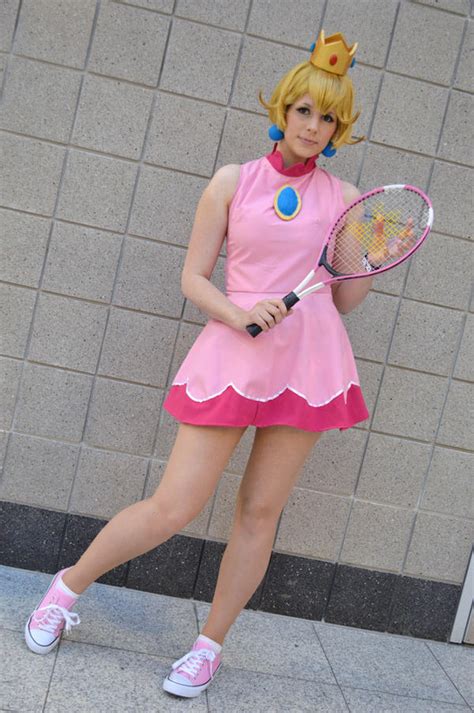 Princess Peach Tennis Dress Ii By Justpeachycosplay On Deviantart