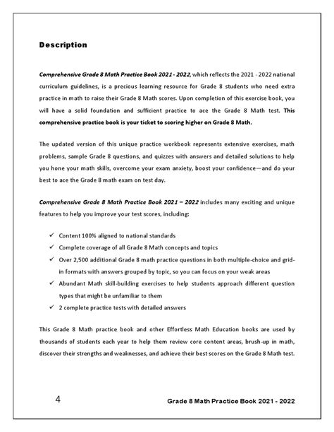 Comprehensive Grade 8 Math Practice Book Complete Coverage Of All Grade 8 Math Concepts 2