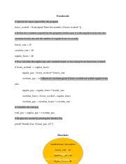 Calculating Weekly Pay With Pseudocode A Step By Step Guide Course Hero