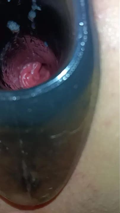 New Painfully Huge Toy Exercise Part1 Shemale Sex Toy Porn Feat