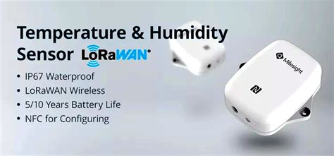 Milesight Em300 Th Ip67 Lorawan Temperature And Humidity Sensor