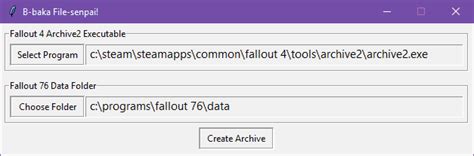 Baka File Tool Loose File Loader Fallout 76 Mod Download