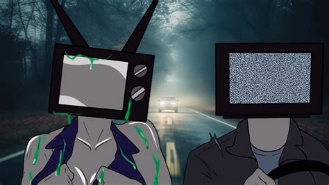 Tv Woman And Tv Man Dont Look At Her Breasts Skibidi Toilet