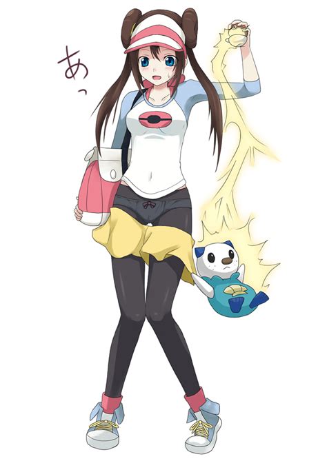 Rosa And Oshawott Pokemon And More Drawn By B Ren Danbooru