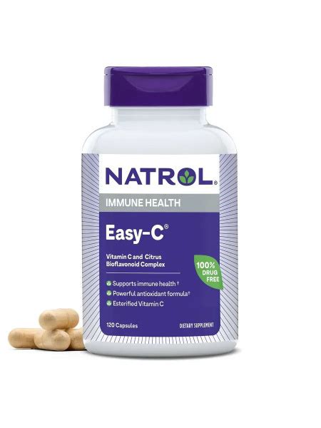 Natrol Easy C Витамин С 500 мг 120 таблеток купить на Ozon по низкой