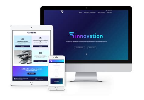 Website Für Innovation In Health Verve Effekt