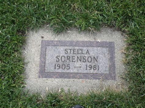 Stella M Ashton Sorenson 1905 1981 Find A Grave Memorial